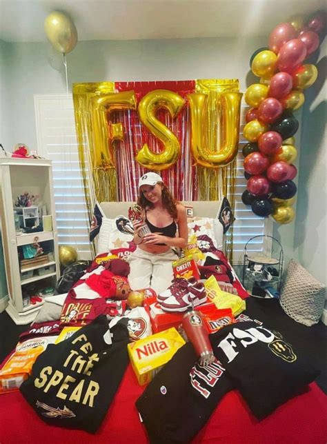 Pin By Leila On College Bedding College Acceptance Room Decorating Fsu College Bedding Fsu
