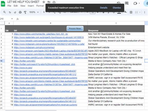 A Solution To Execution Time Out Error In Google Apps Script Upwork
