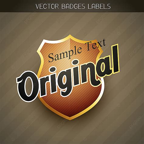 Golden Labels Vector Hd PNG Images Golden Label Award Winner Medal