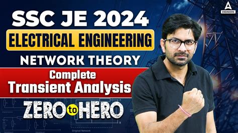 Ssc Je 2024 Electrical Engineering Complete Transient Analysis In Network Theory By Anant