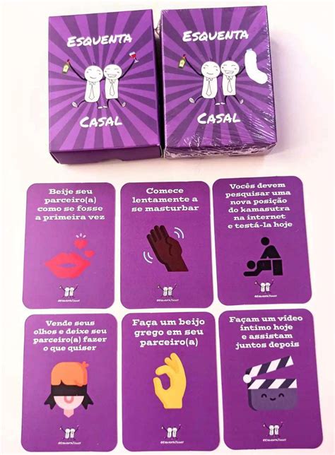BARALHO ESQUENTA CASAL JOGO DESAFIOS E BRINCADEIRAS UNICA
