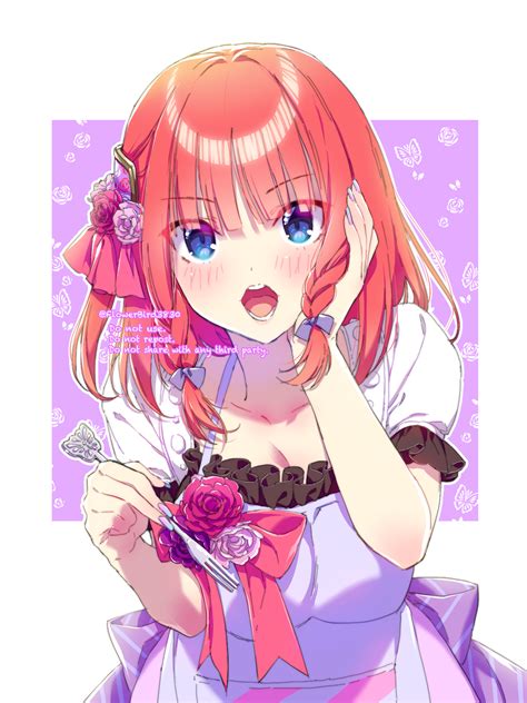 Nakano Nino Go Toubun No Hanayome Drawn By Yuflowerbird3830 Danbooru