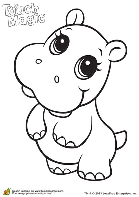 Hippopotame Dessin
