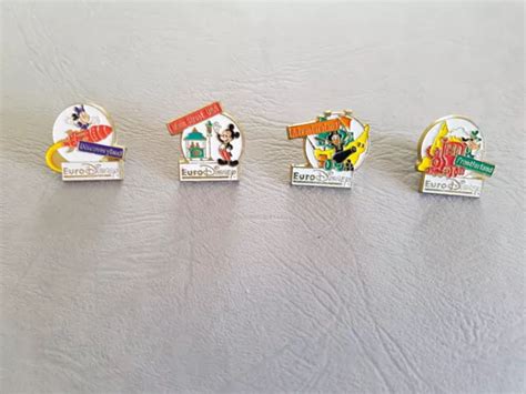 Pins Dessins AnimÉs Walt Disney Euro Disney Attractions à L