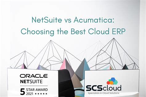 Netsuite Vs Acumatica Choosing The Best Cloud Erp Scs Cloud