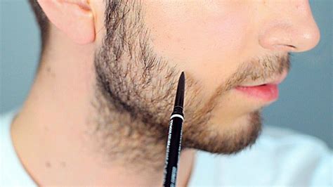 Fill In Sparse Areas Of Your Beard Male Makeup YouTube