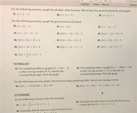 solved highlight rotate markup for the following exercises
