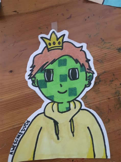 I Drew Awesomedude Dream Smp Dreamwastaken