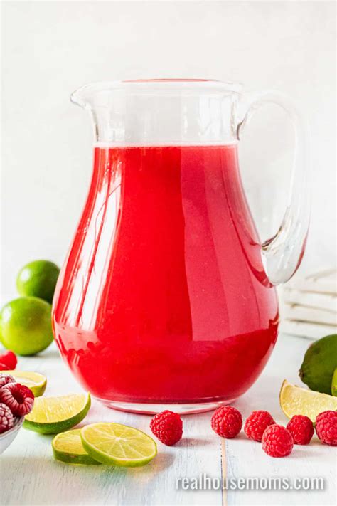 Spiked Raspberry Limeade ⋆ Real Housemoms