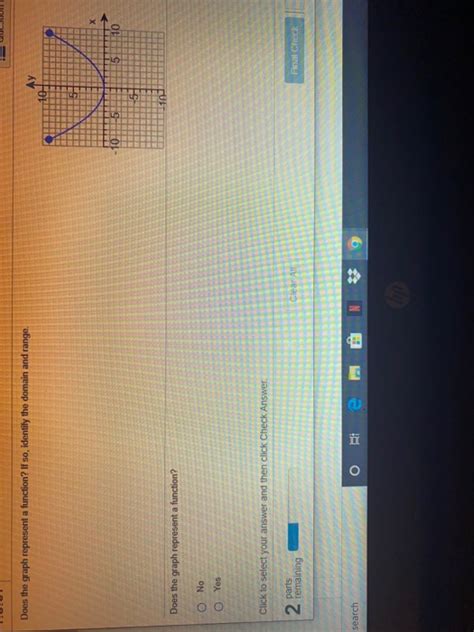 Solved Does The Graph Represent A Function If So Identify