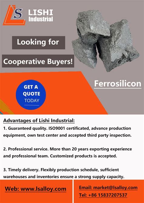 Sophia Yuan Ferroalloy Manufacturer On Linkedin Ferrosilicon