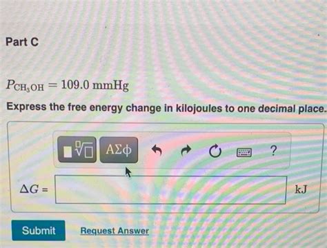 Solved Consider The Evaporation Of Methanol At 25 0°c Ch3oh
