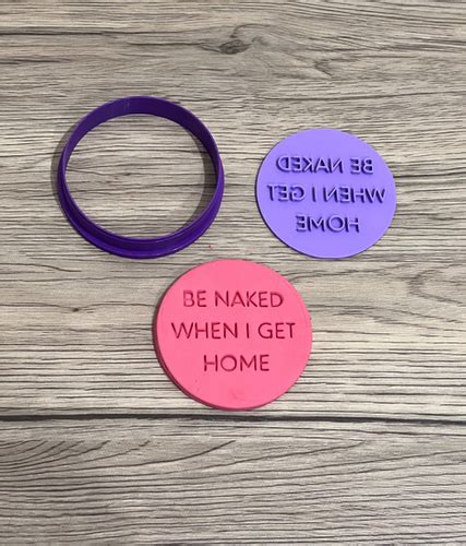 Be Naked Cutter Stamp Kkc