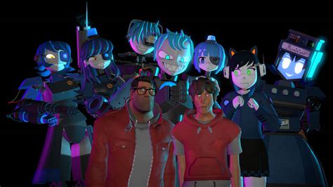 The Whole Robot Squad By Kkkkksdsa On Deviantart