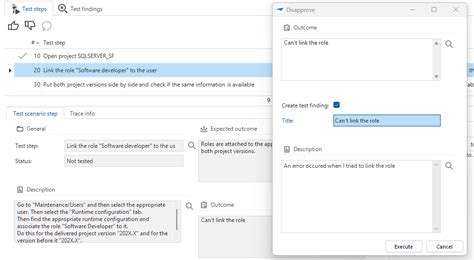 Manual Tests Thinkwise Documentation