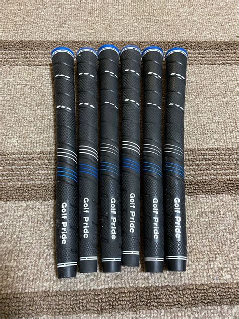 超美品 ゴルフプライド Cp2 Wrap ミッドサイズ 青黒 ブルー 6本セットgolf Pride｜paypayフリマ