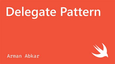 Delegate Pattern In Swift A Design Pattern That Enables A Class By
