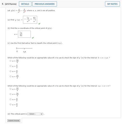 solved 5 [2 5 points] details previous answers my notes let
