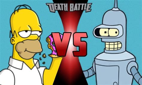 Homer Simpson Vs Bender Death Battle Fanon Wiki Fandom Powered By Wikia