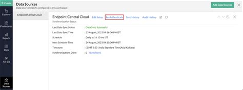 Endpoint Central Cloud Integration Analytics Plus Cloud