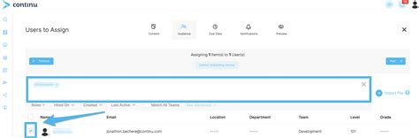 assign a journey continu help center