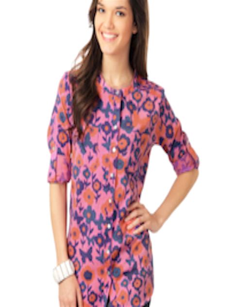 Buy Mumbai Slang Women Pink Shirt Shirts For Women 66299 Myntra