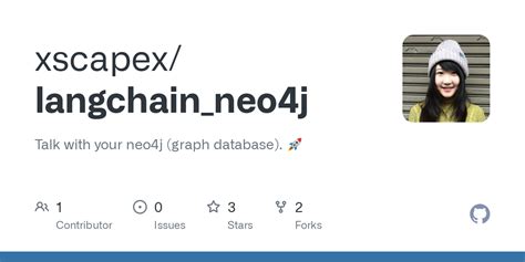 Github Xscapexlangchainneo4j Talk With Your Neo4j Graph Database