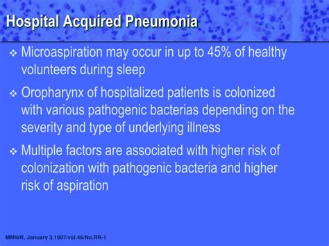 Ppt Hospital Acquired Pneumonia Powerpoint Presentation Free