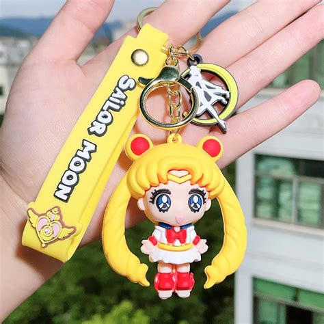 Design Anime Sailor Moon Keychain Sailor Moon Merch