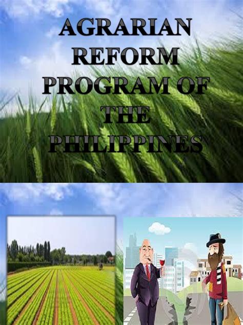 Agrarian Reform Program Of The Philippines Land Reform Economies