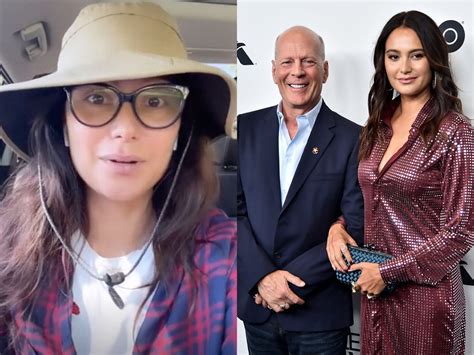 Bruce Willis Wife Admits Shes Not Good And Experiences Thoughts Of