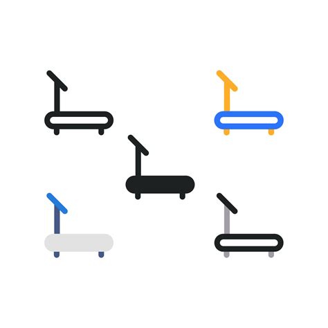 Treadmill Machine Icon 11213266 Vector Art At Vecteezy