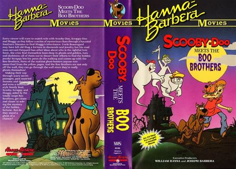 Hanna Barbera Home Video Scooby Doo Meets The Boo Brothers 1988 Shaggy And Scooby Scrappy