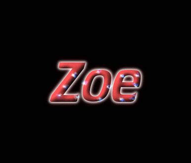 Zoe Logo Free Name Design Tool From Flaming Text