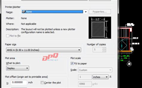Rất Hay Hướng dẫn in bản vẽ autocad đầy đủ chuẩn nhất Đa Phú Quý