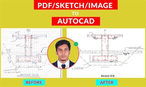 Convert Your Sketch Image Or Pdf To Autocad Dwg File By Noor Dm Fiverr