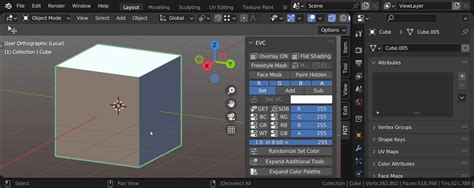 Fg Tools Evc Editing Vertex Color Addon Released Scripts And Themes Blender Artists Community