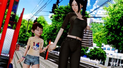 The Big Imageboard Tbib 2girls 3d Age Difference Artist Request