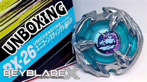 DOBLE ESTILO UNICORNSTING UNBOXING BX 26 BEYBLADE X YouTube