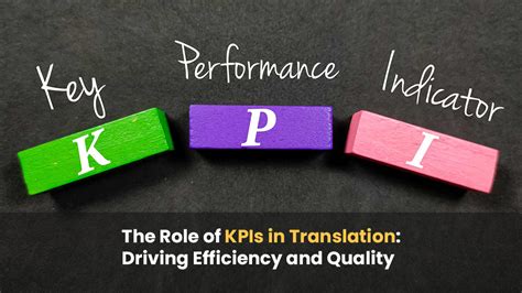 The Role Of Kpis In Translation Driving Efficiency And Quality Pollion