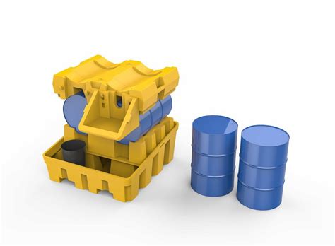 Bunded Drum Rack For 4 Drums Manufacturers And Factory Price