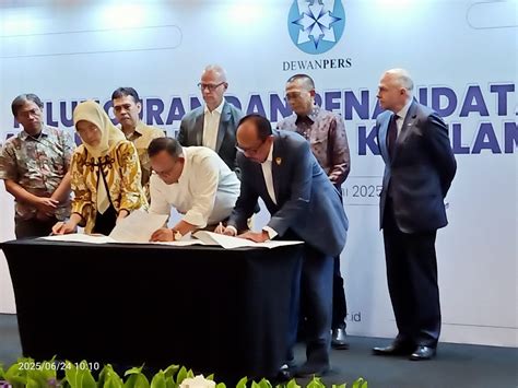 Dewan Pers Luncurkan Mekanisme Nasional Keselamatan Pers