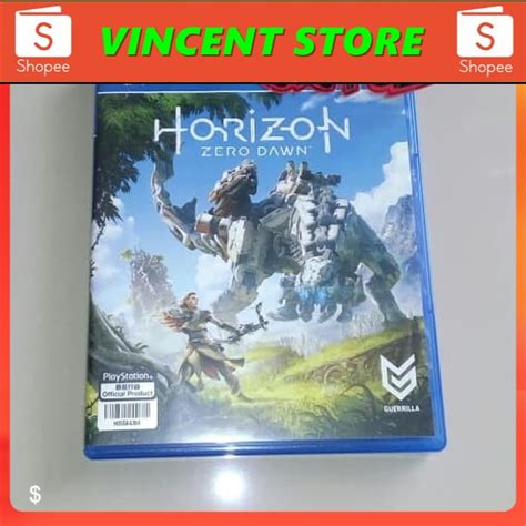 Jual Produk Original Bd Ps4 Kaset Game Horizon Zero Dawn Shopee
