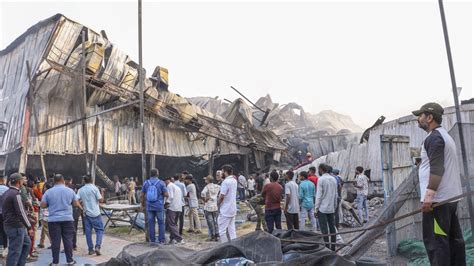 Rajkot Game Zone Fire Aftermath Gujarat Government Orders Suspension