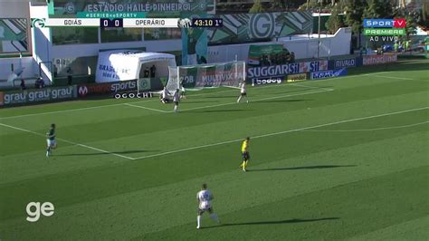 Vídeo Goiás x Operário PR Melhores Momentos do º Tempo futebol ge
