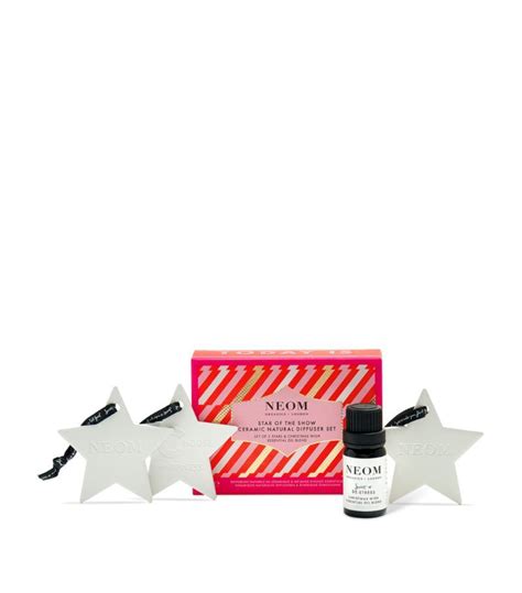 Neom Star Of The Show Ceramic Natural Diffuser Set Editorialist
