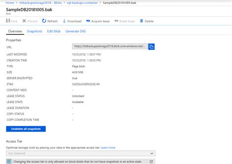 How To Backup A Sql Server Database From On Premises To Azure Storage