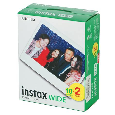 Fujifilm Instax Wide 10x2 Packs инструкция