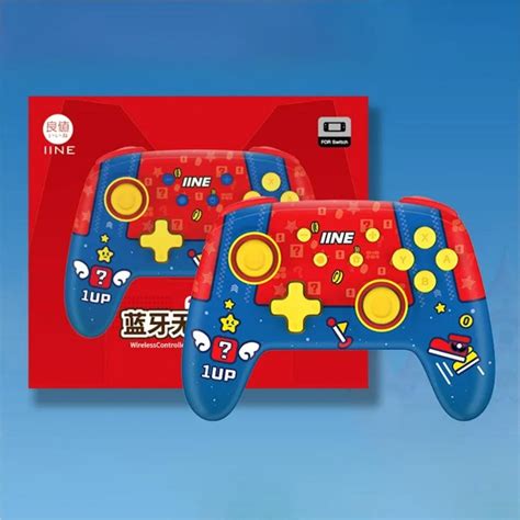 良值 Ns Switch Pro 無線控制器 瑪利歐【esoon電玩】現貨 免運 奧德賽 手把 連發 Nfc 自動喚醒 Esoon量販3c
