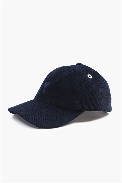 Ami Tonal Adc Cap Navy Blue Graduate Store Fr